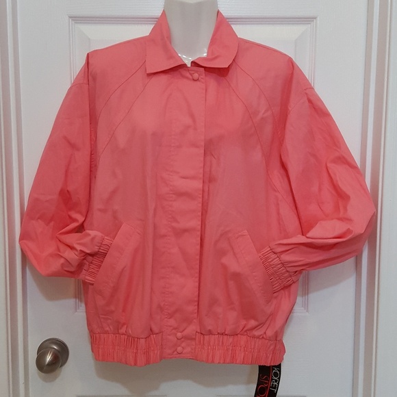 Koret | Jackets & Coats | Vnt Koret Coral Windbreaker 9s Jacket | Poshmark